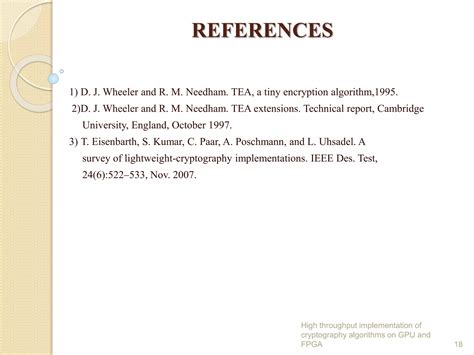 High Throughput Implementations Of Cryptography Algorithms On Gpu And