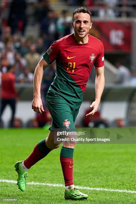 Diogo Jota Of Portugal In Action During The Uefa Nations League A