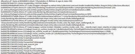 unity 6 0 18 memory leaks unity engine unity discussions