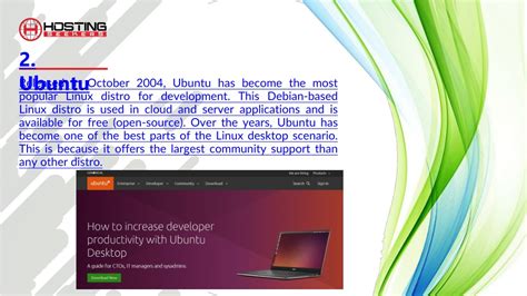 Ppt Top Alternatives To Centos Linux Server Distributions For