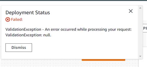 amplify admin deployment status failed validationexception · issue 257 · aws amplify amplify