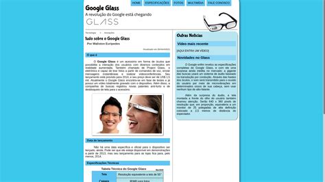 Github Eu Walistonproject Glass 2020 Projeto Desenvolvido Durante As Aulas De Html5css3 No