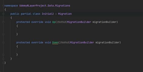 Empty Migration · Issue 35 · Jetbrainsrider Efcore · Github