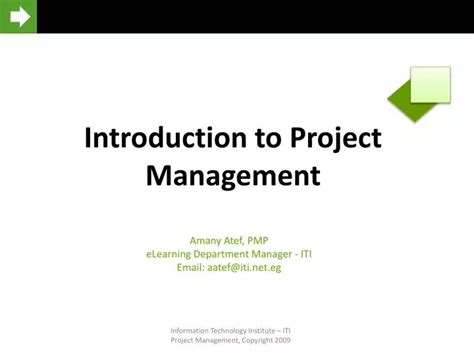 Ppt Introduction To Project Management Powerpoint Presentation Free Download Id 1692329