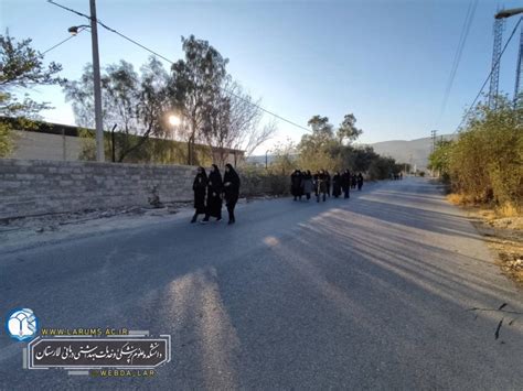 گزارش تصویری پیاده روی کارکنان و اعضای هیئت علمی دانشکده پرستاری حضرت