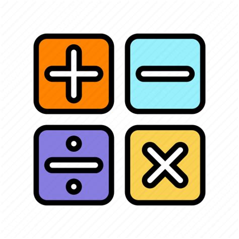 Math Science Education School Mathematics Algebra Icon Download On Iconfinder