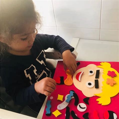 Забавный Набор для обучения детей сделай сам головоломка для изменения эмоций игрушки для