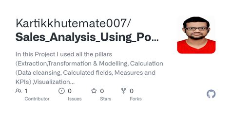 GitHub Kartikkhutemate Sales Analysis Using Power BI In This Project I Used All The