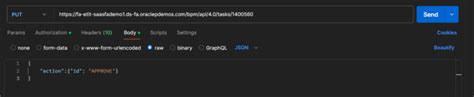 Approve Workflow Requests Using Rest Api In Oracle Fusion Hcm