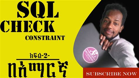 Sql Check Constraint Youtube