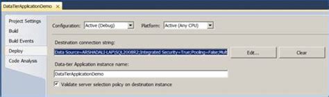 deploying data tier applications of sql server 2008 r2 database journal