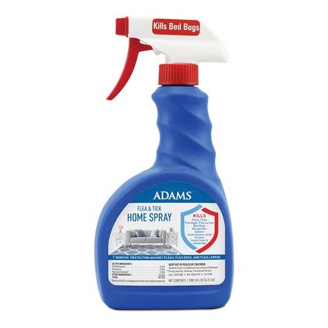 Adams Flea And Tick Home Spray Kills Fleas Flea Eggs Flea Larvae Bed