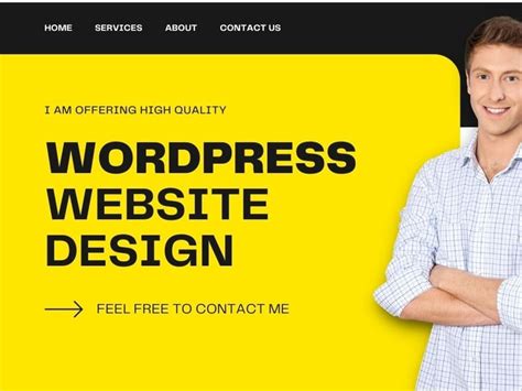 build responsive wordpress website design modern wordpress website