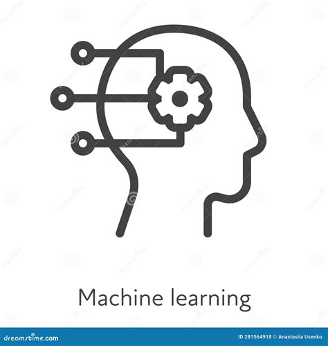 Outline Style Ui Icons Hard Skill Collection Technical And It Vector Black Linear Icon