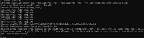 Docker Neo J
