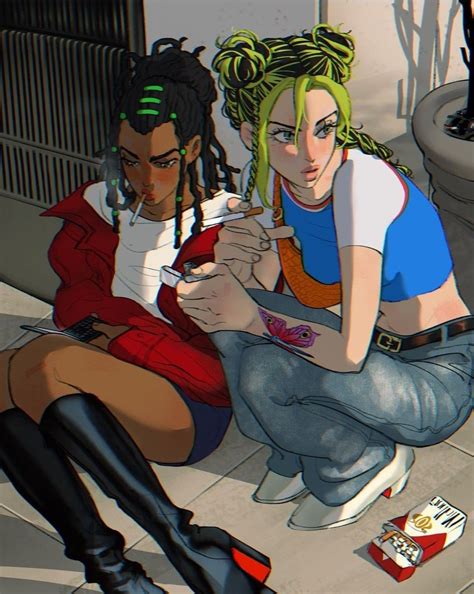 Jolyne Kujo And Ermes Costello Artofit