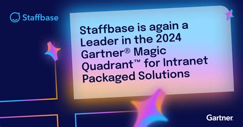 Staffbase Leader In Gartner Magic Quadrant For Intranet Solutions
