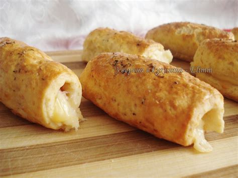 Рецепта заРулца с шунка и топено сирене Уверена в кухнята