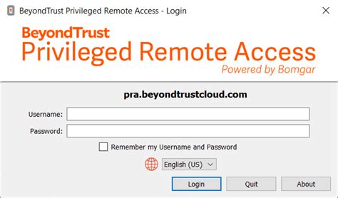 Inloggen Bij De Access Console Beyondtrust Privileged Remote Access