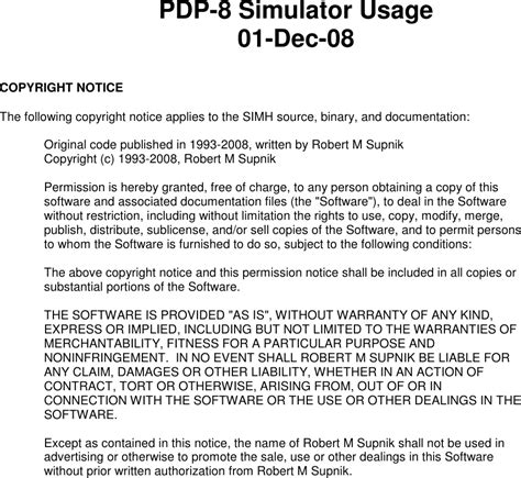 Pdp8doc Digital Equipment Corporation Pdp 8 Pdp8 Doc