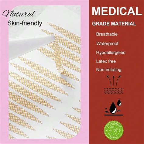 Medical Grade Instant Eyelid Tape 480 Pcs Invisible Eyelid Lift Strips