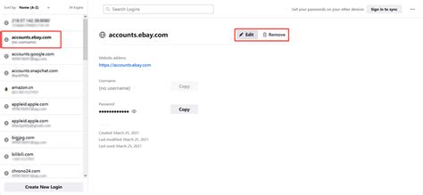 Firefox Password Manager Save And Edit Firefox Passwords
