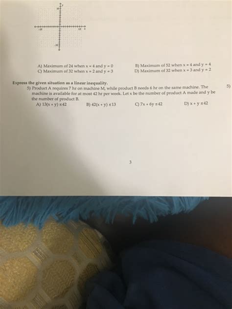 solved use graphical methods to solve the linear programming