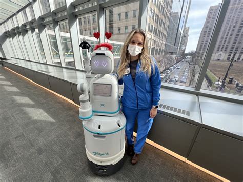 Moxi The Robot Delivers Valentines And Medications To Staff At