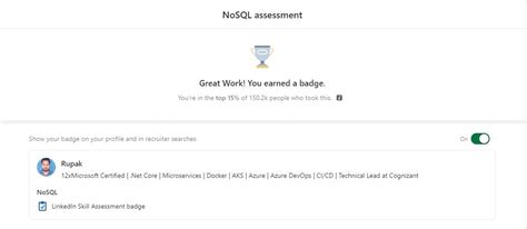 Rupak Rajput On Linkedin Another Assessment 😊