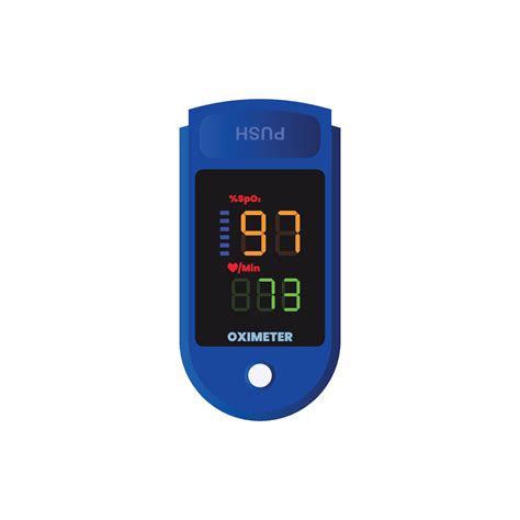 Fingertip Pulse Oximeter 13507320 Vector Art At Vecteezy