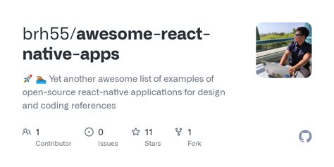 Github Brh55 Awesome React Native Apps 🚀 🏊🏾 Yet Another Awesome List Of Examples Of Open
