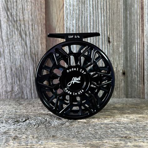 Abel Model Sdf 5 6 Reel Basic Black Dragonfly Anglers