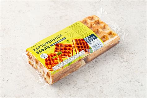 Картофельные вафли зам с бесплатной доставкой на дом из «ВкусВилл
