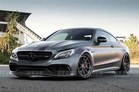 优雅的猛兽 奔驰c63s Coupe改装klassen Id轮毂 搜狐汽车