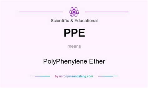 Ppe Polyphenylene Ether In Scientific And Educational By