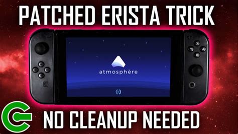 Booting Atmosphere On A Patched Erista Without Using The Cleanup