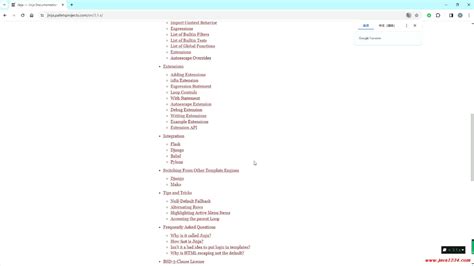 36django5视频教程jinja3模版引擎 安装与配置java知识分享网 免费java资源下载