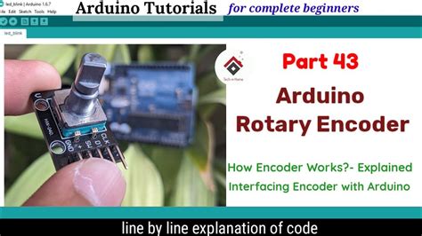 How Rotary Encoder Works And How To Use It With Arduino With Code Arduino Encoder Code