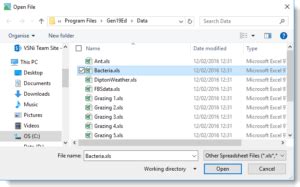 Importing A Named Range From Excel Genstat Knowledge Base 2024