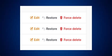 Filament Soft Deletes Filter Restore And Force Delete