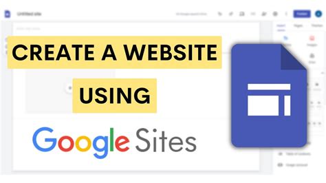 How To Create Website In Google Sites For Free Tutorial For Beginners