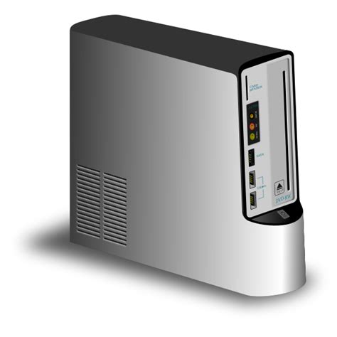 Computer CPU Vector Image Free SVG