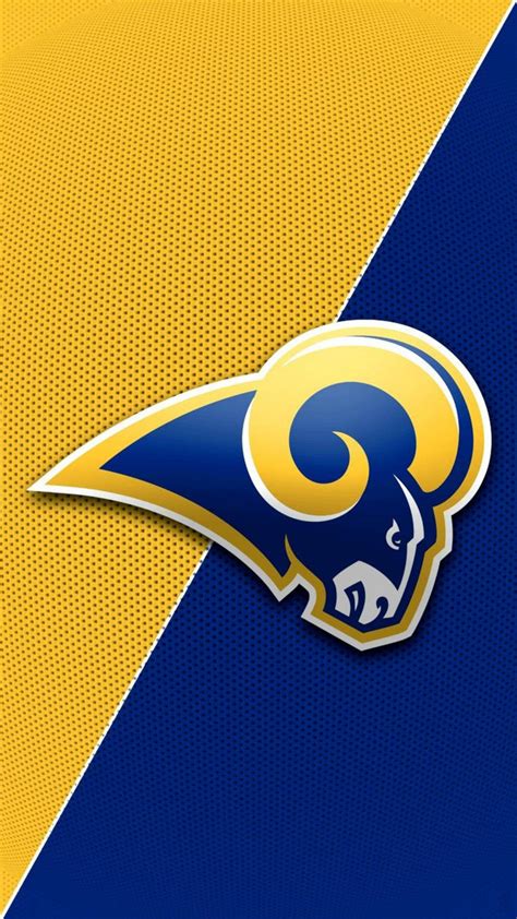 Download Los Angeles Rams Portrait Logo Wallpaper Wallpapers Com
