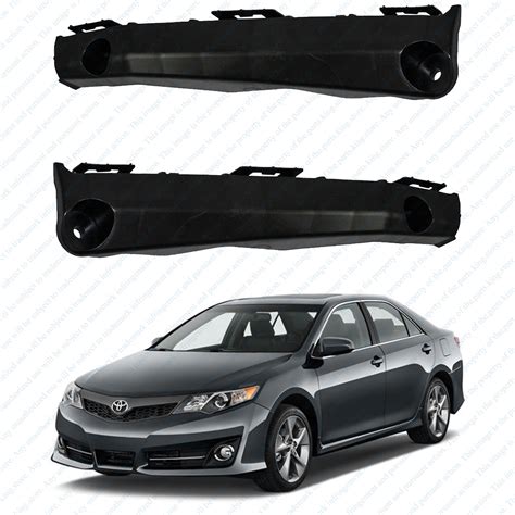 For 2012 2013 2014 Toyota Camry Front Bumper Retainer Brackets Left