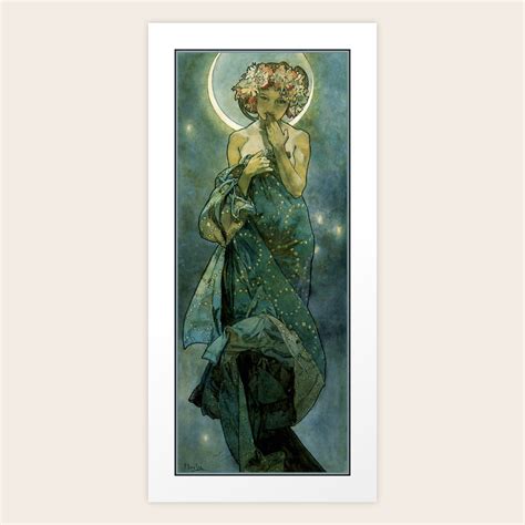 Alphonse Mucha Moon And Stars Series