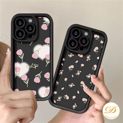 Jual Soft Case Bunga Tulip Segar Untuk Oppo A17 A54 A57 A38 A58 A16 A15