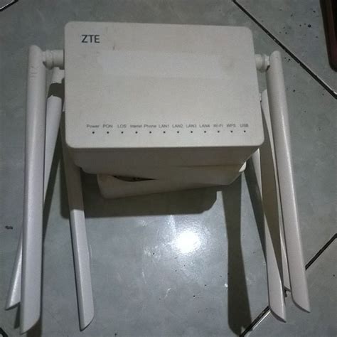 Jual Zte Gpon Ont Model Zxhn F Shopee Indonesia