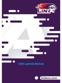 CAN Lambda Module Link Engine Management Can Lambda Module Link Engine Management Pdf PDF4PRO