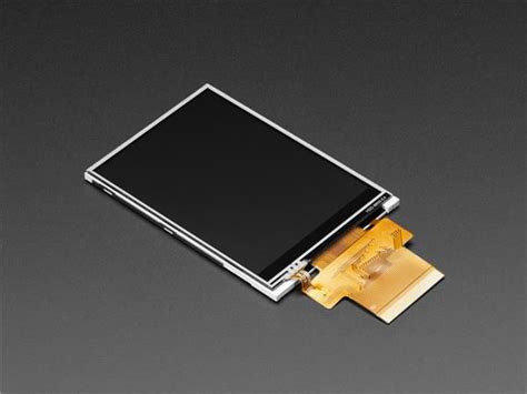 3 2 Tft Display With Resistive Touchscreen Touch Screen Display Electronic Circuit Projects
