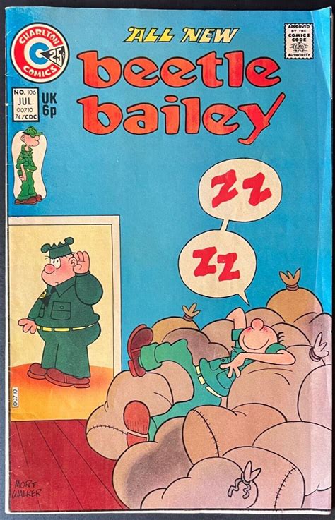 Beetle Bailey 106 1974 Prices Beetle Bailey Series